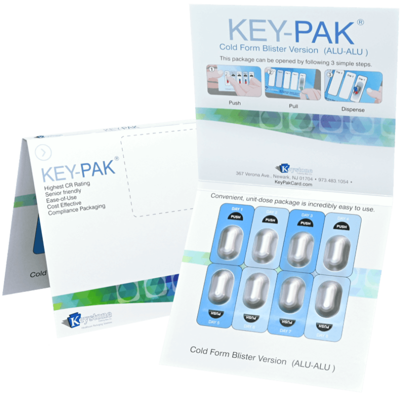 Child-Resistant Pharmaceutical Packaging | Keystone Folding Box